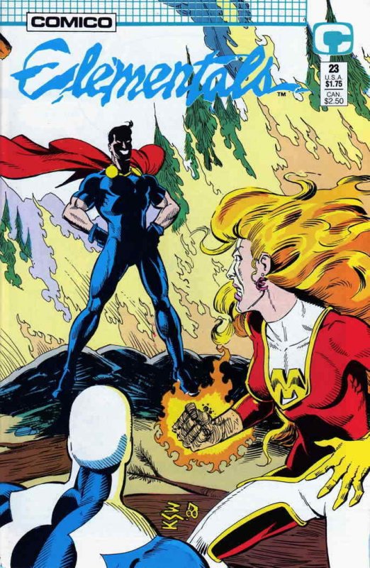 Elementals (Vol. 1) #23 FN; COMICO | Comic Books - Copper Age, Comico ...