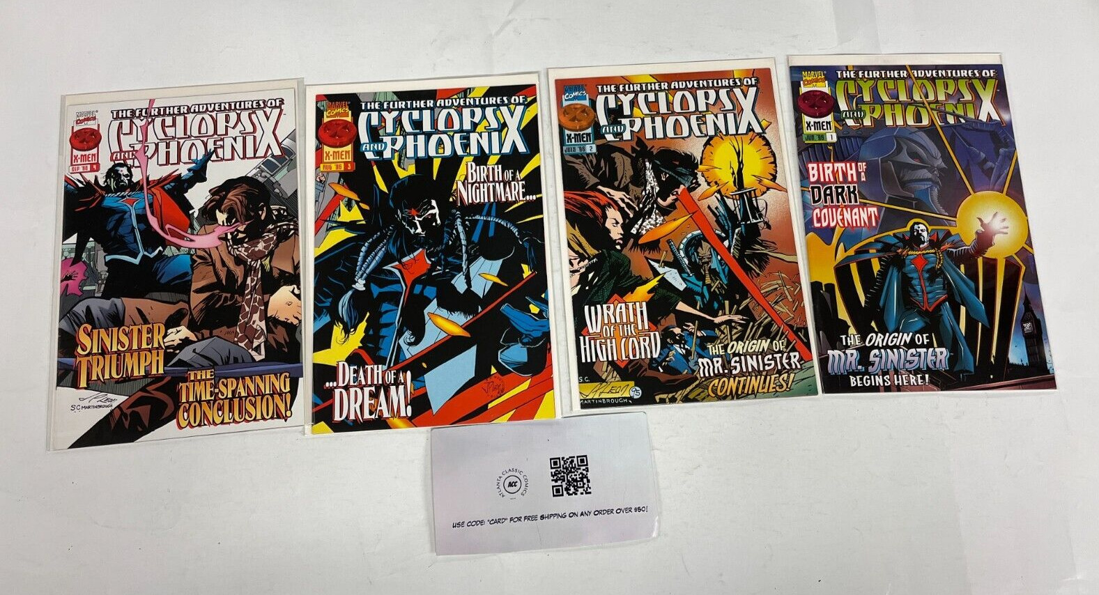 Further Adventures Cyclops and Phoenix complete Marvel Comics #1 2 3 4 ...