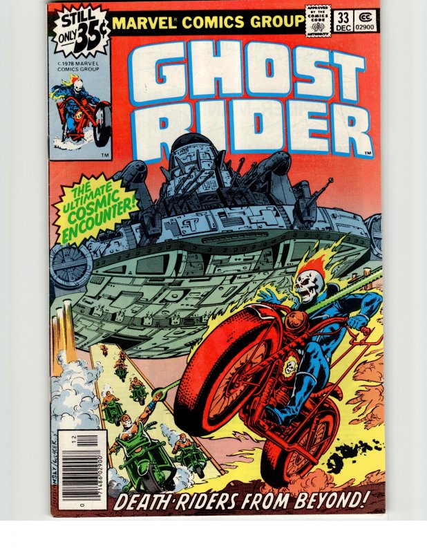 Ghost Rider #33 (1978) Ghost Rider | Comic Books - Bronze Age, Marvel ...