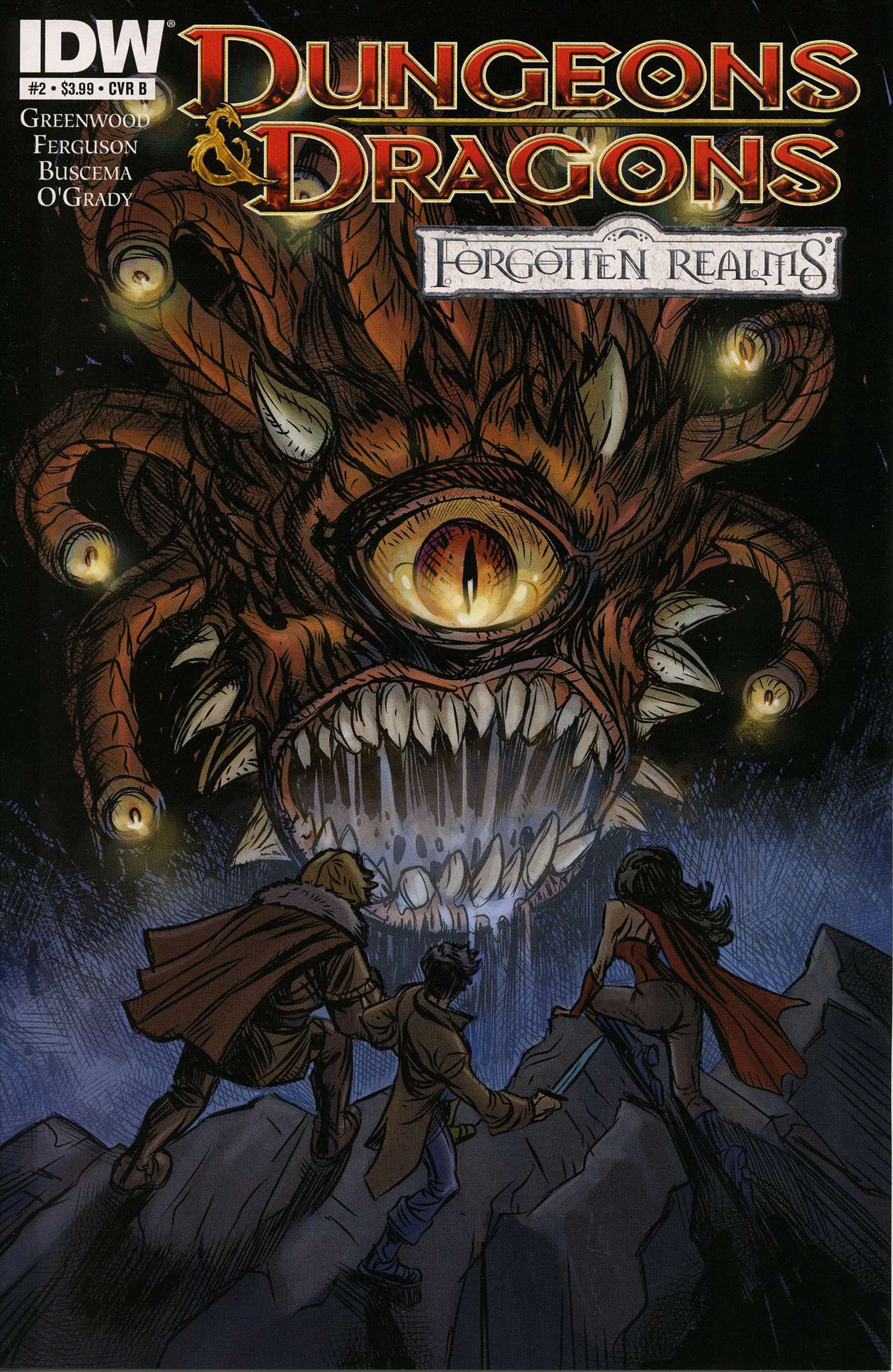 Dungeons And Dragons: Forgotten Realms #2B FN ; IDW | Comic Books ...