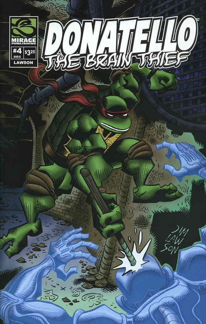 Donatello The Brain Thief #4 VF/NM ; Mirage | TMNT | Comic Books ...