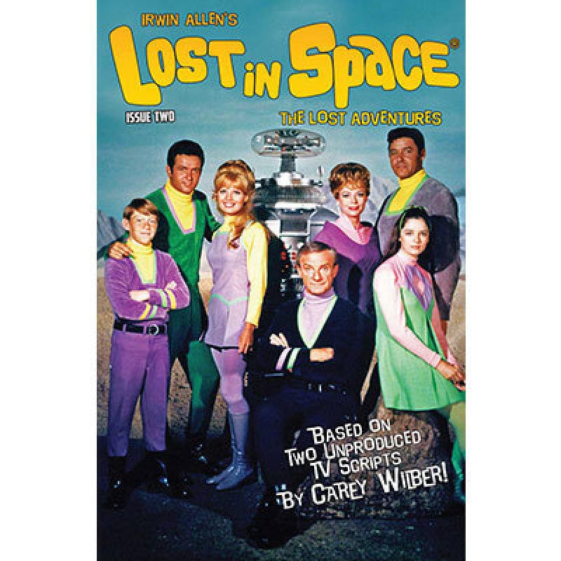 LOST IN SPACE - The Lost ADVENTURES #2, VF+, Irwin Allen, Robot, Aliens ...