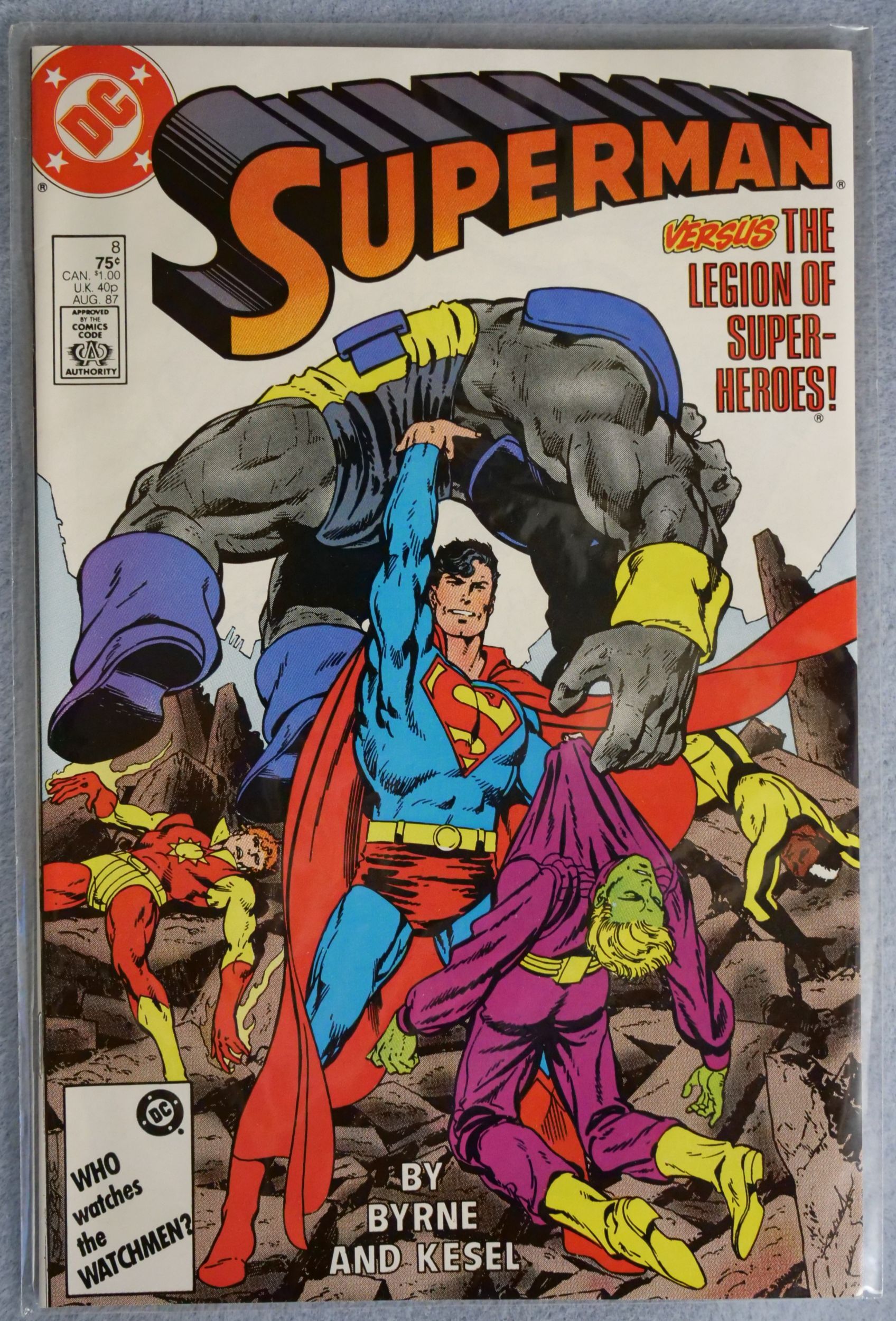 Superman #8 (1987) | Comic Books - Copper Age, DC Comics, Superman ...