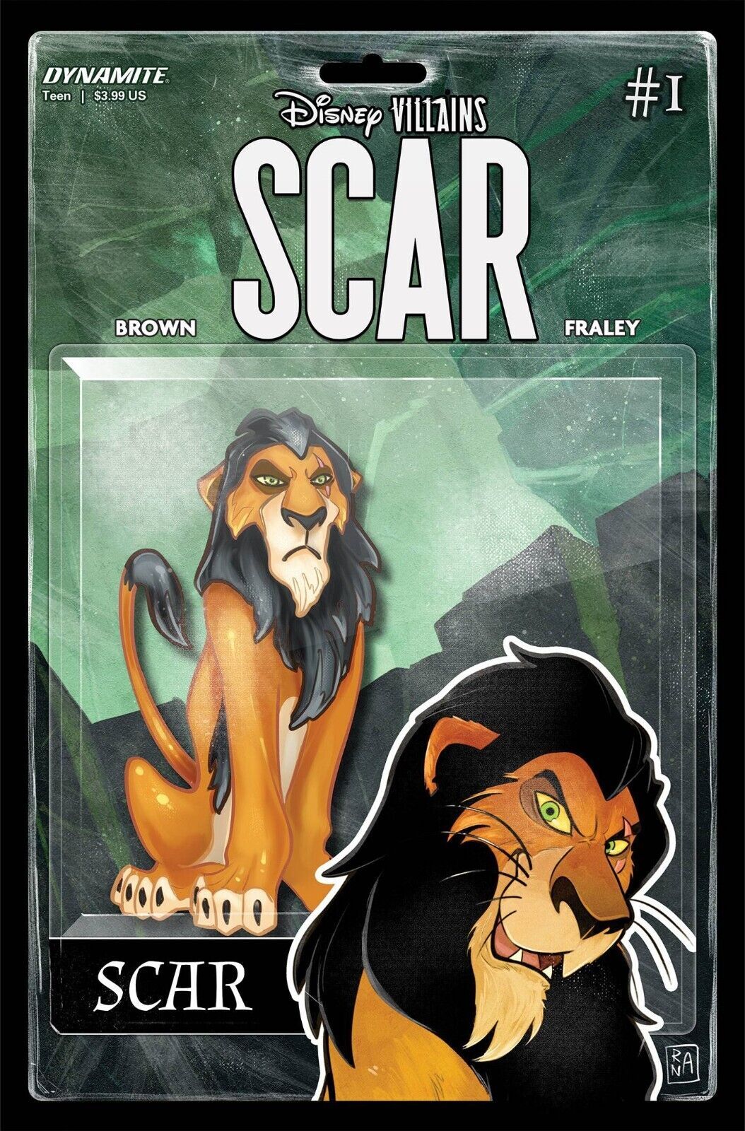 Disney Villains Scar #1 Cover L 1:30 Ranaldi Variant Dynamite 2023 ...