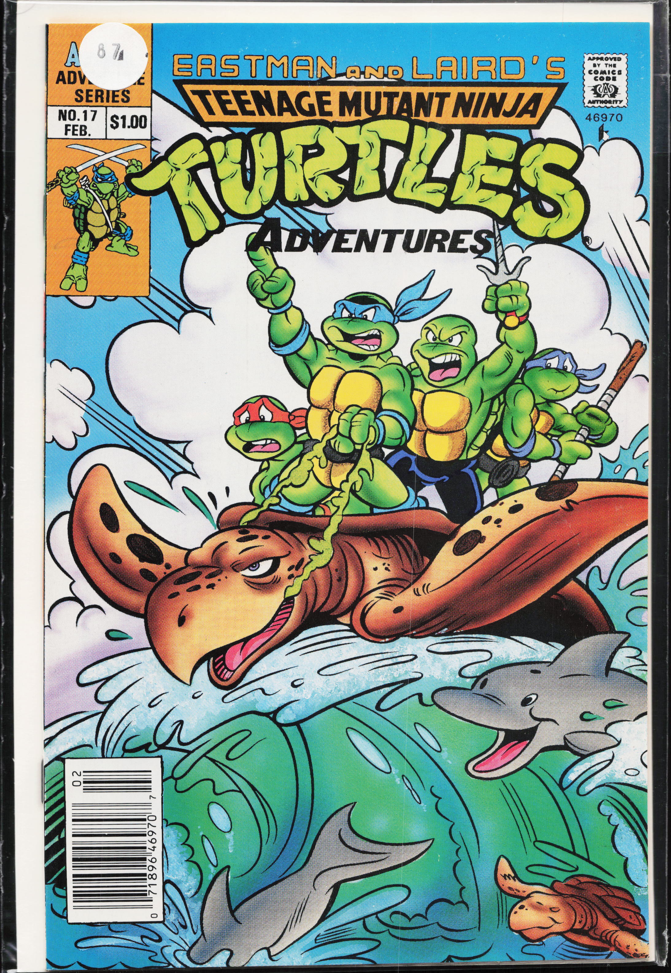Teenage Mutant Ninja Turtles Adventures #17 (1991) Teenage Mutant Ninja ...