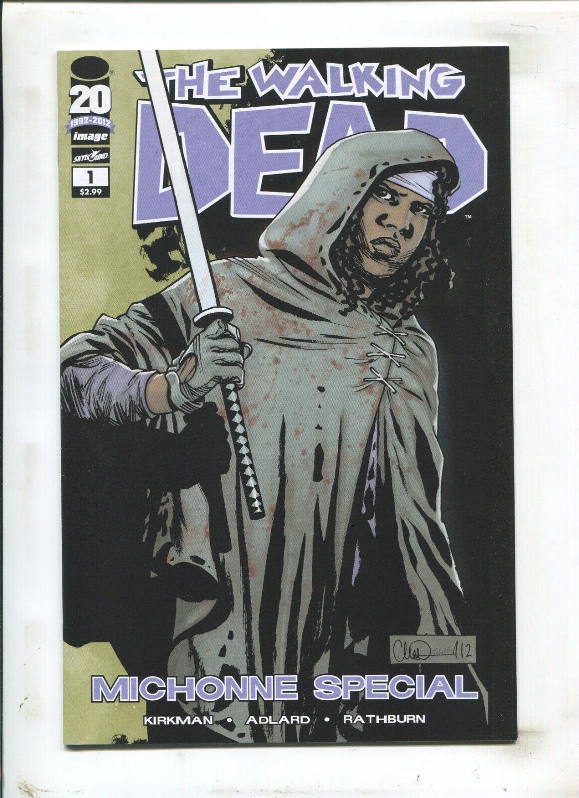 Walking Dead: Michonne Special #1 - Reprint #19 (9.2) 2012 | Comic Books - Modern Age, Skybound ...