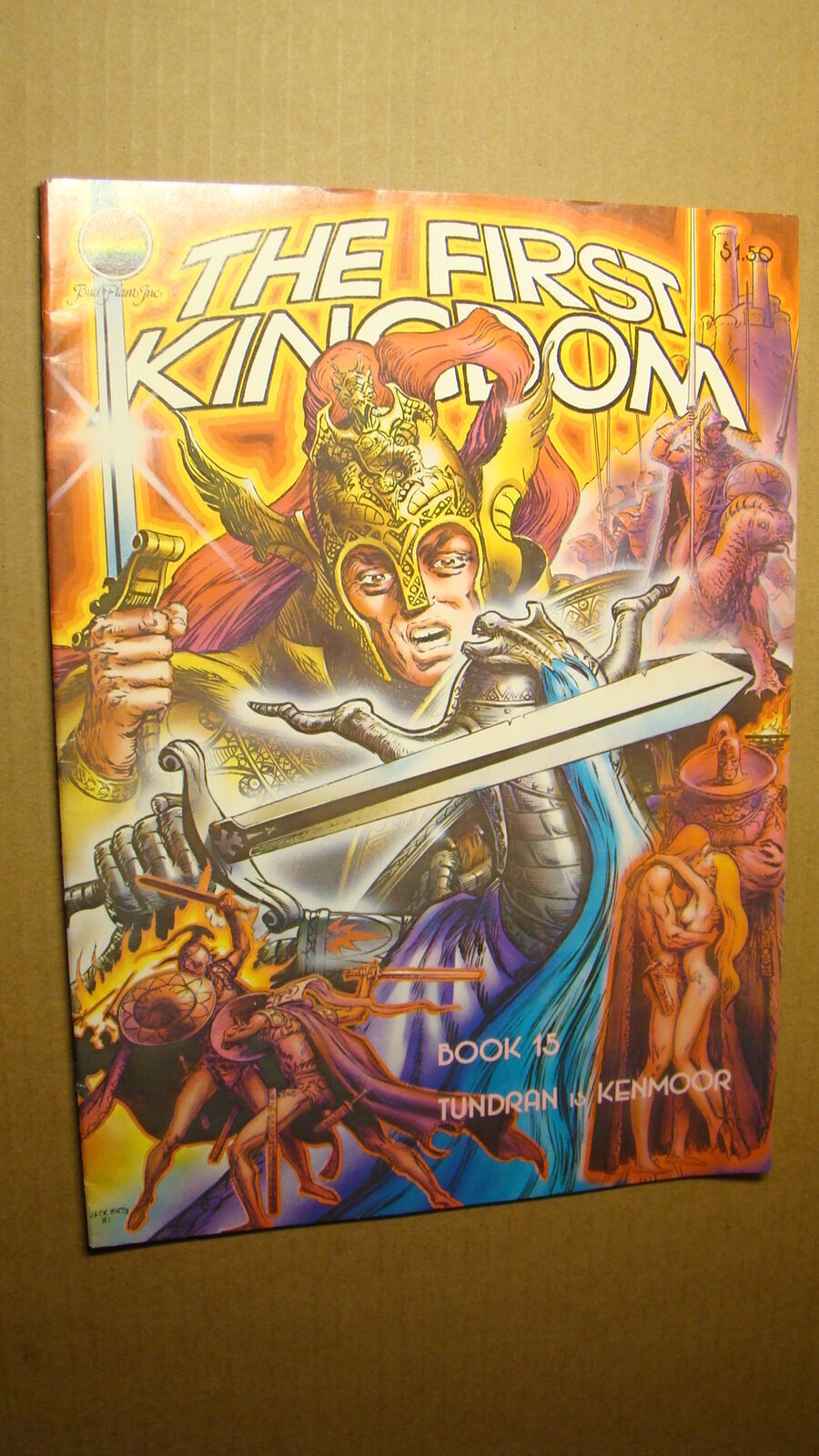 First Kingdom 15 *Nice Copy* Jack Katz Story and Amazing ART 1974 ...