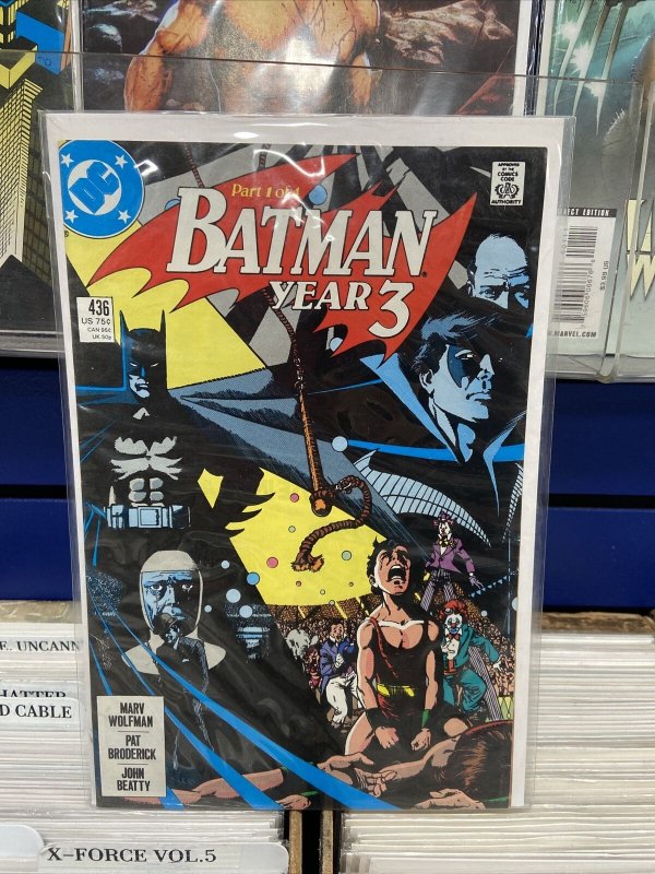 Batman 436 VF DC Comics 1989 1st Tim Drake | Comic Books - Copper Age ...