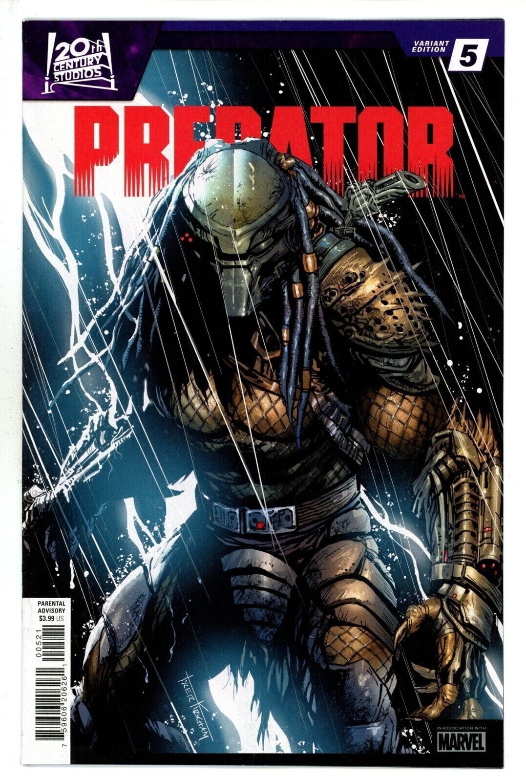 Predator #5 Tyler Kirkham Variant Comic Book 2023 - Marvel | Comic ...