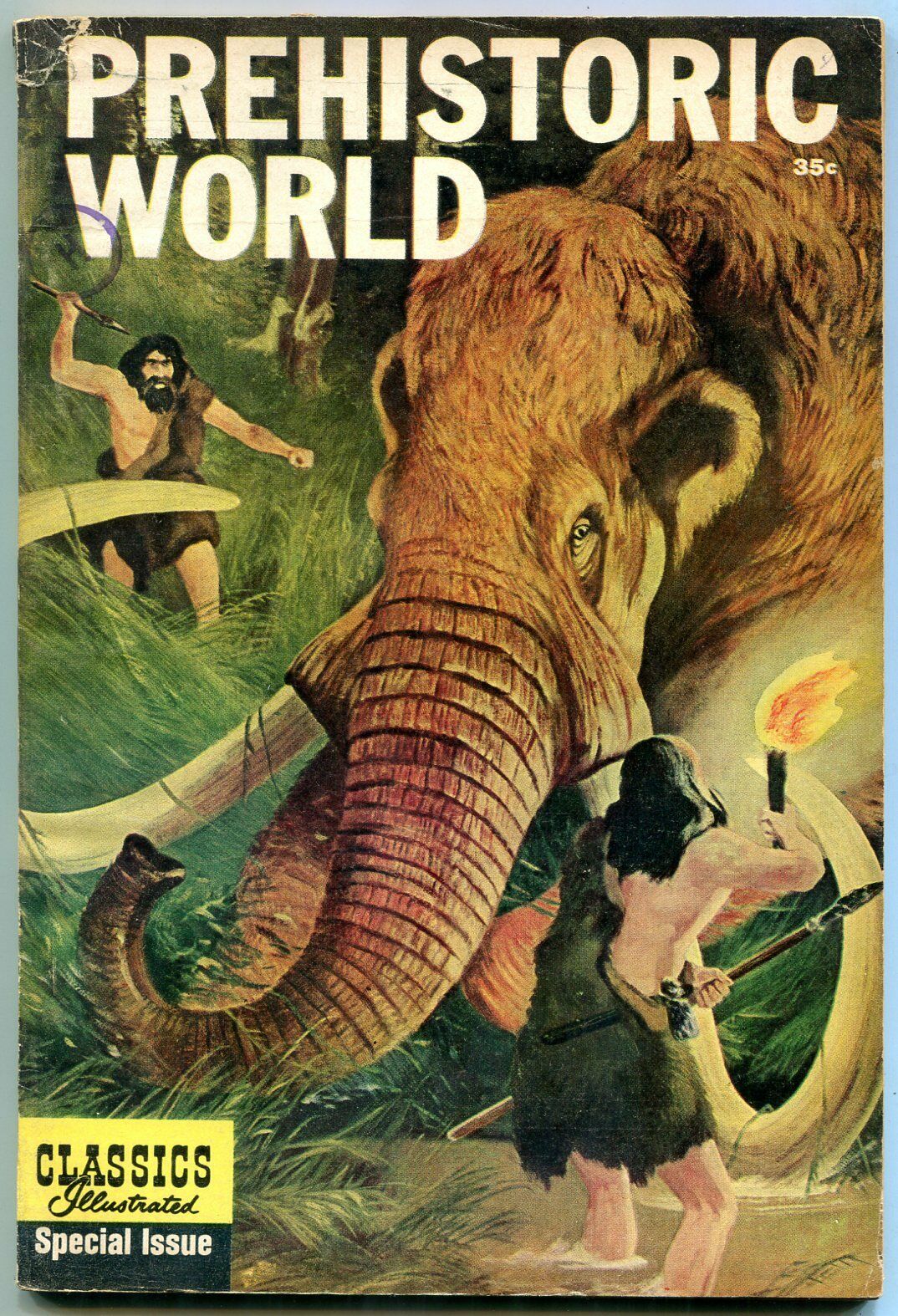 Prehistoric World- CLASSIC ILLUSTRATED SPECIAL ISSUE 1st edition VG ...