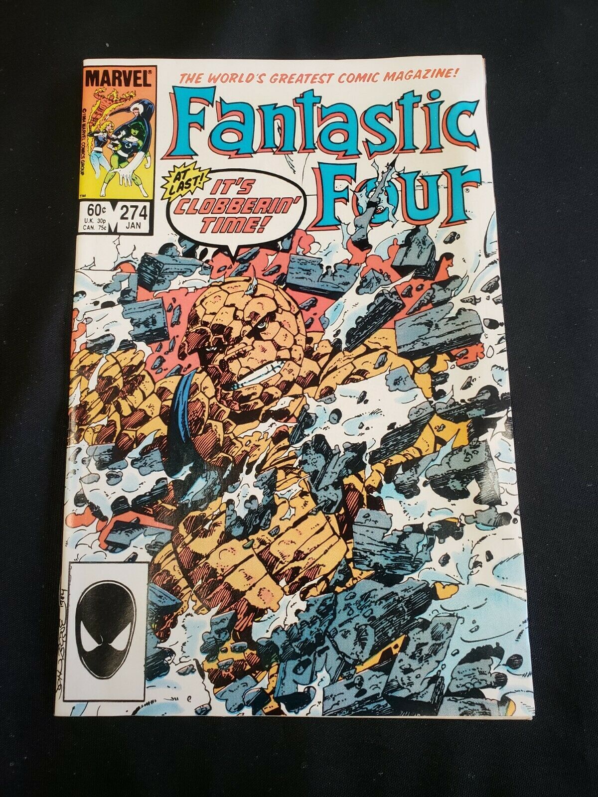 Fantastic Four Issue #274 (Gradable) John Byrne, Monster Mash, She-Hulk ...