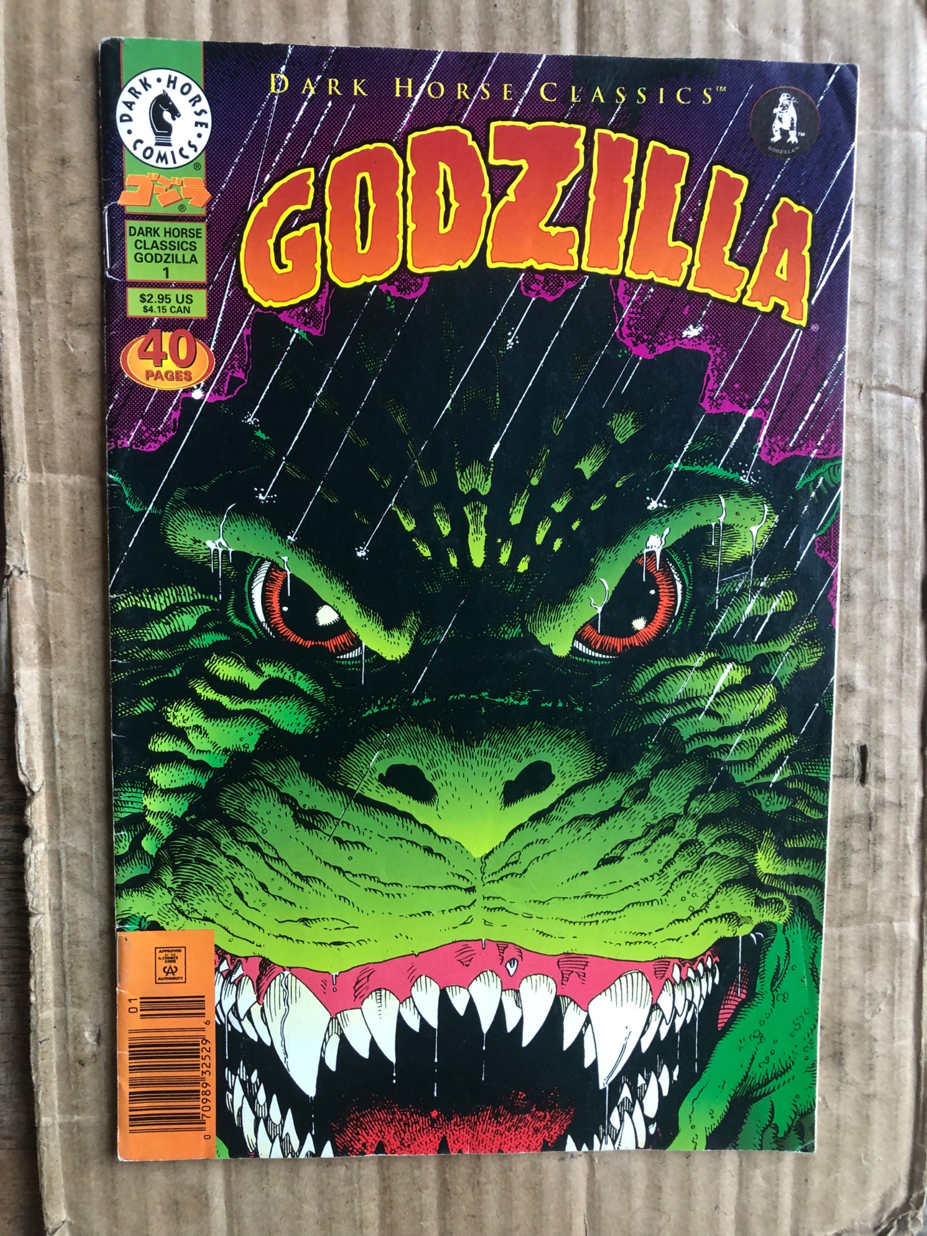 Dark Horse Classics: Godzilla Color Special (1998) | Comic Books ...