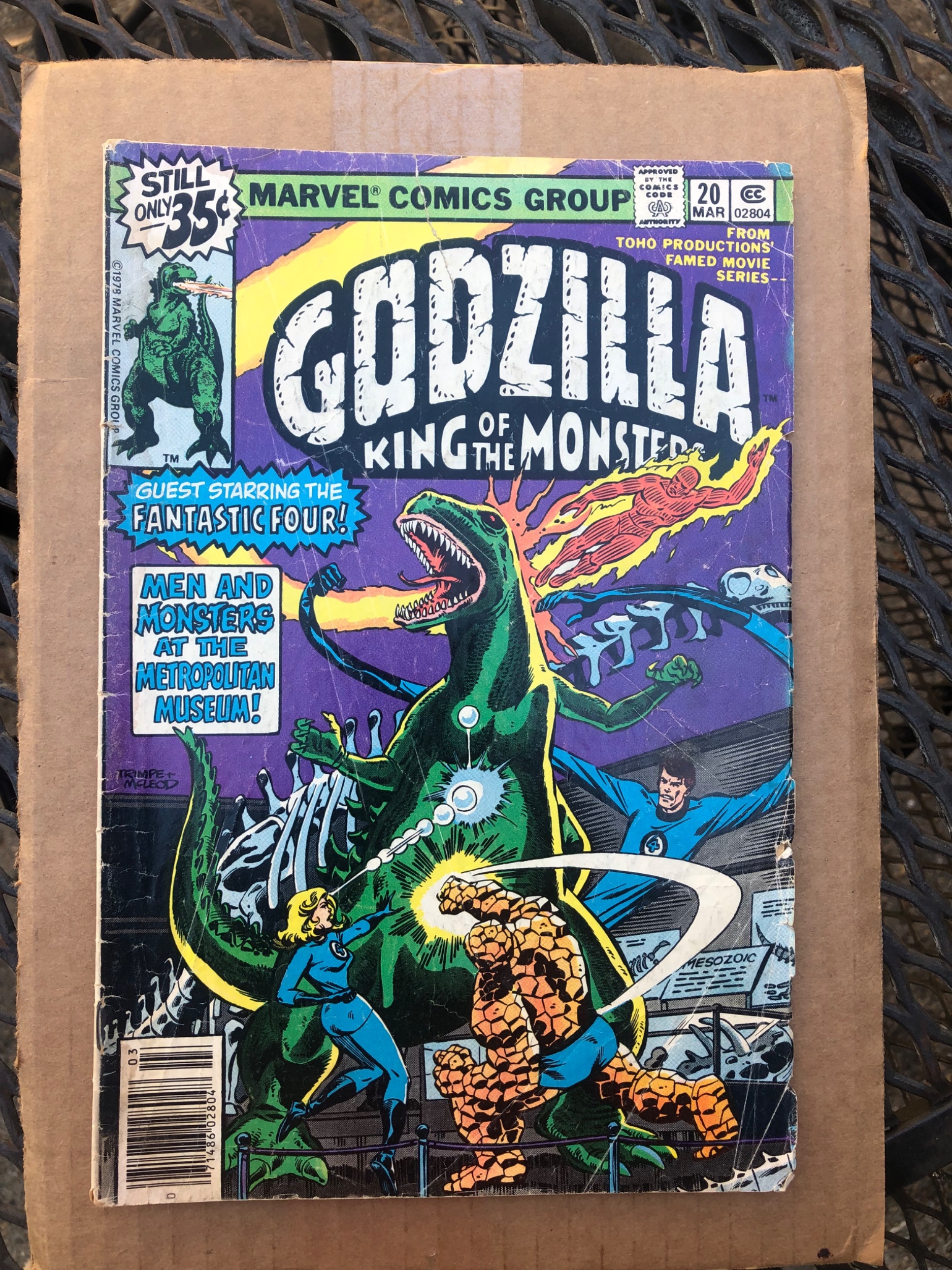 Godzilla #20 (1979) | Comic Books - Bronze Age, Marvel, Godzilla ...