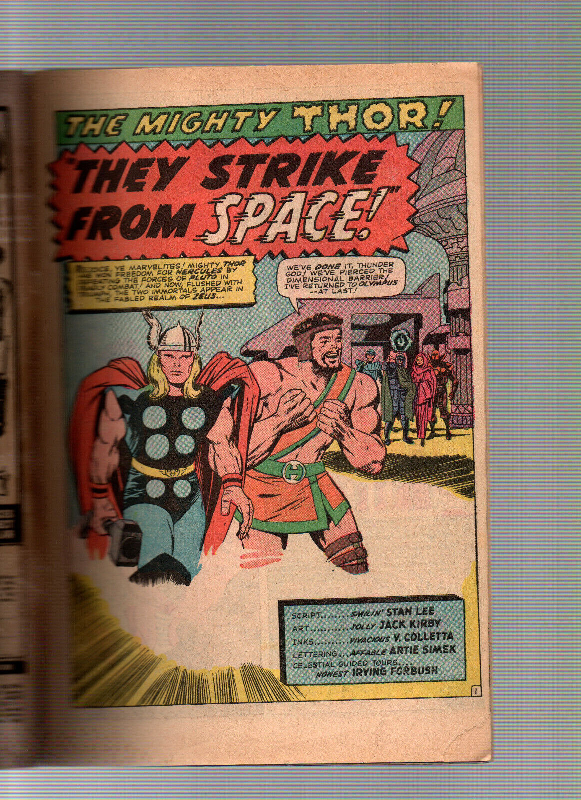 The Mighty Thor #131 - Hercules - 1966 - VG | Comic Books - Silver Age ...