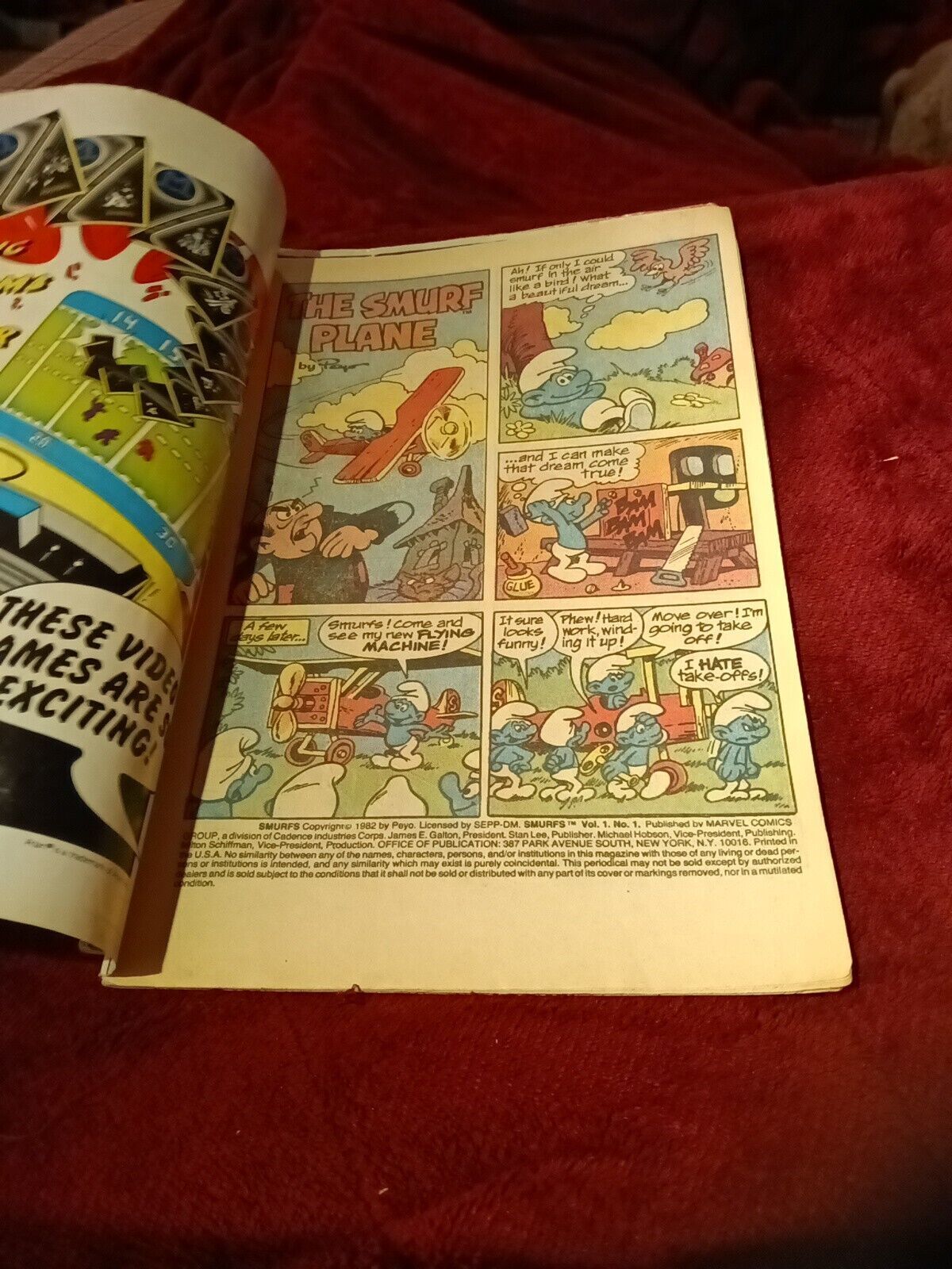 Smurfs Complete Marvel Comics Series Set Peyo Dan DeCarlo 1 2 3 Lot ...