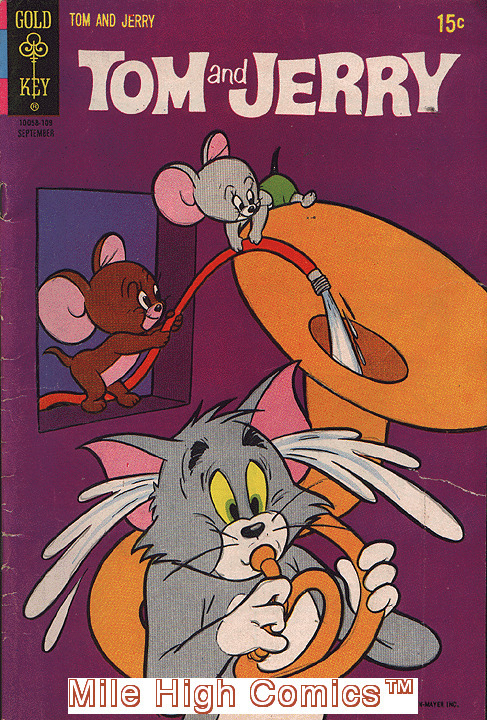 TOM AND JERRY (1962 Series) (GOLD KEY) #259 Very Good Comics Book ...