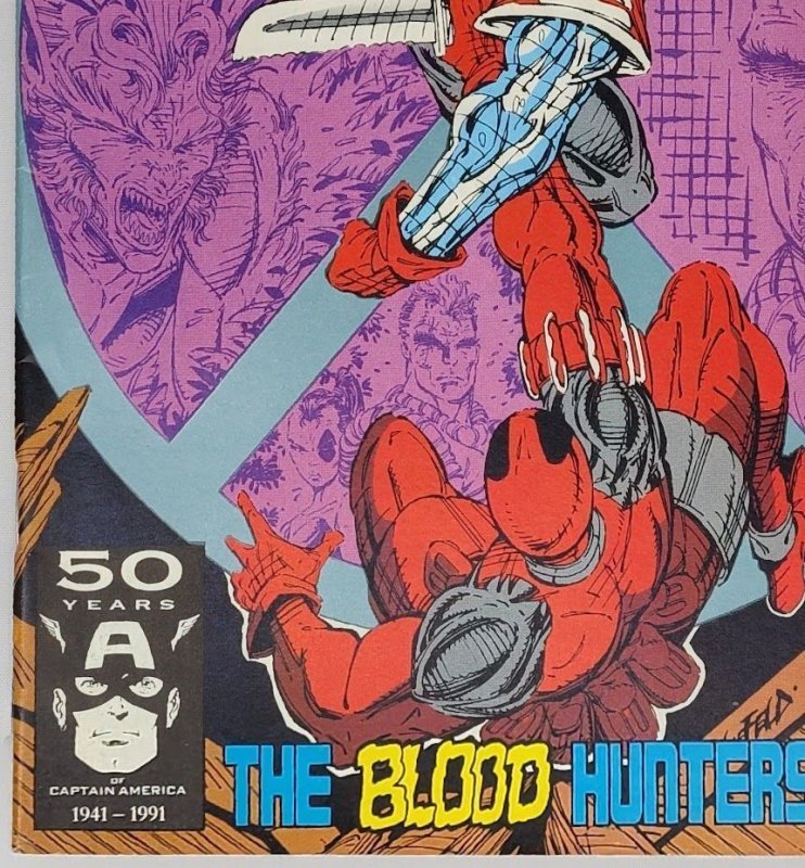 X-Force #2 Marvel 1991 FN 1st Appearance Weapon X Garrison Kane 2nd ...