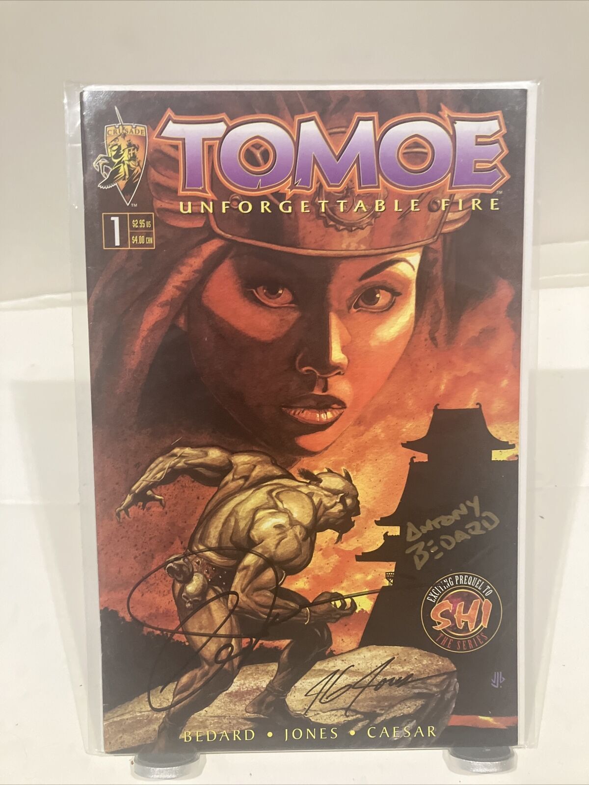 Tomoe: Unforgettable Fire #1 Crusade Comics (1997) NMMultiple ...