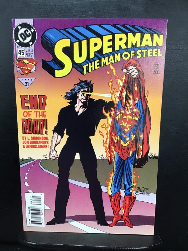 Superman: The Man of Steel #45 (1995)nm | Comic Books - Modern Age, DC ...