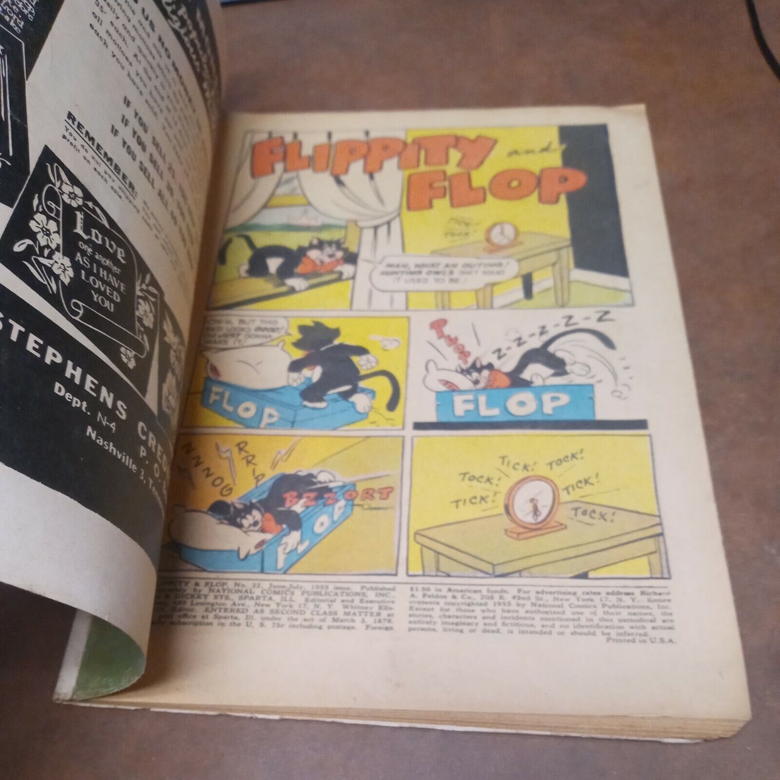 Flippity And Flop #22 DC comics 1955 golden age funny animal cartoon ...