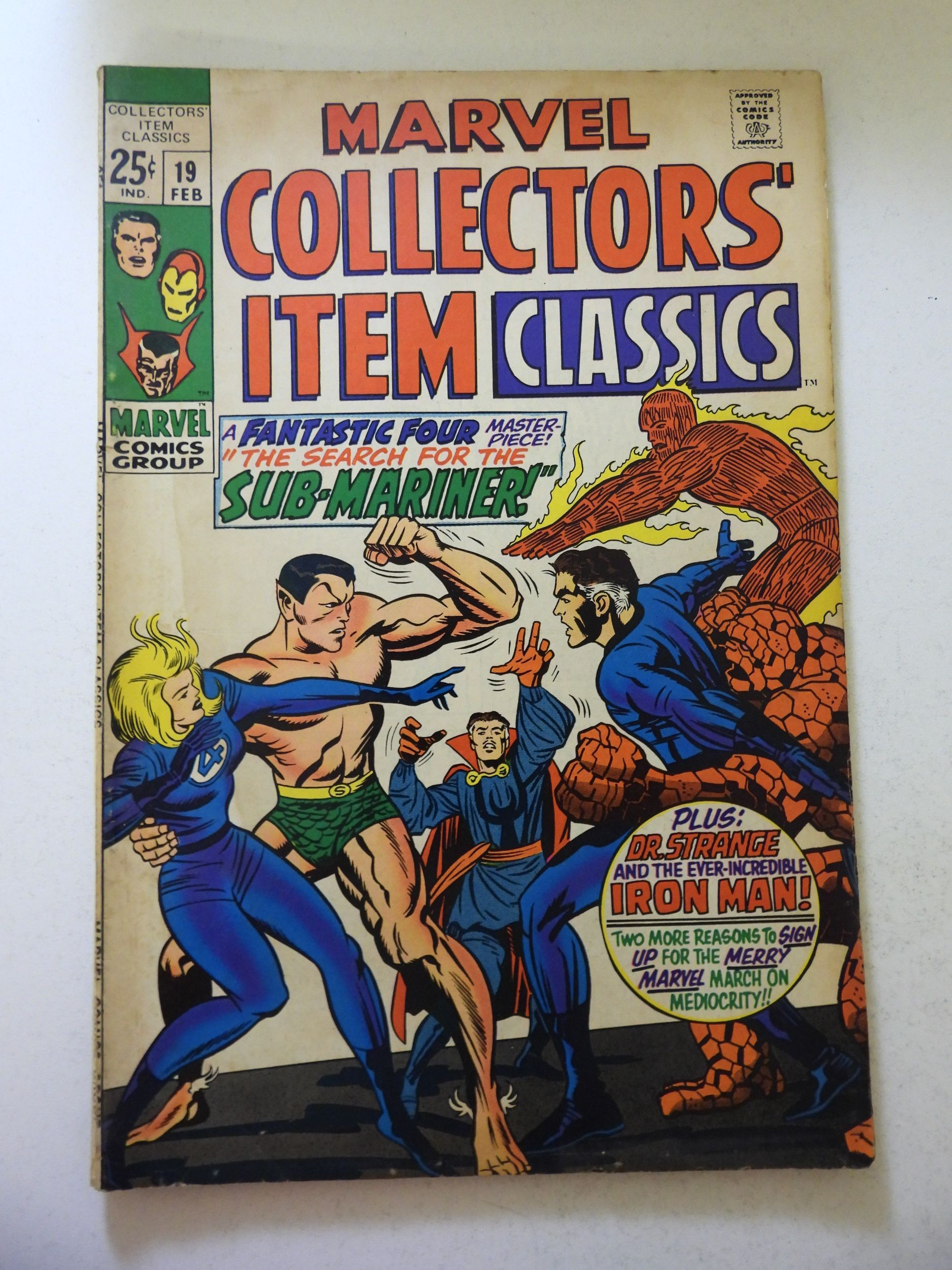 Marvel Collectors' Item Classics #19 (1969) VG/FN Condition | Comic ...