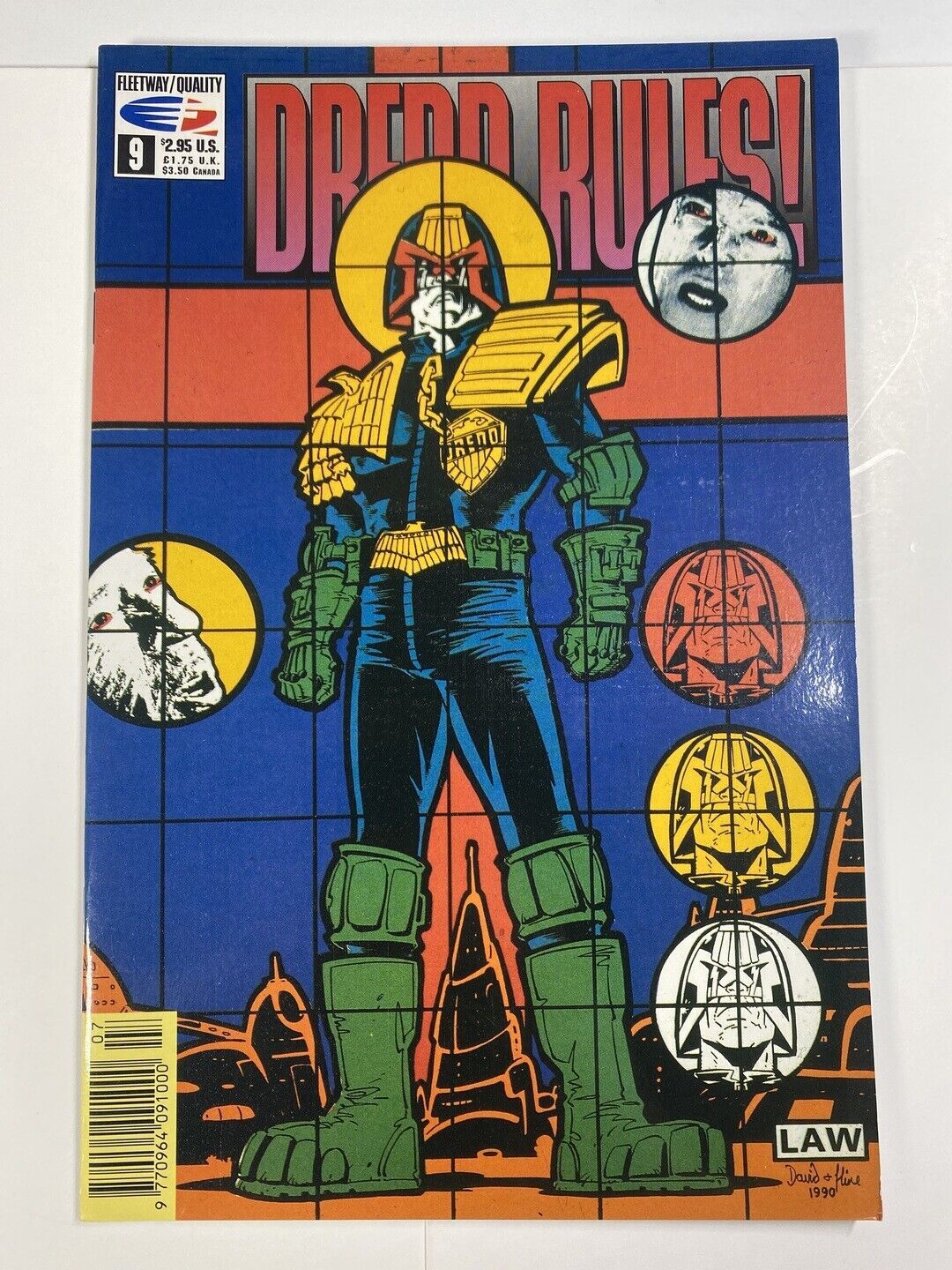 Dredd Rules #9 NM 1992 Fleetway Comics C53A | Comic Books - Modern Age, Judge Dredd, Horror ...