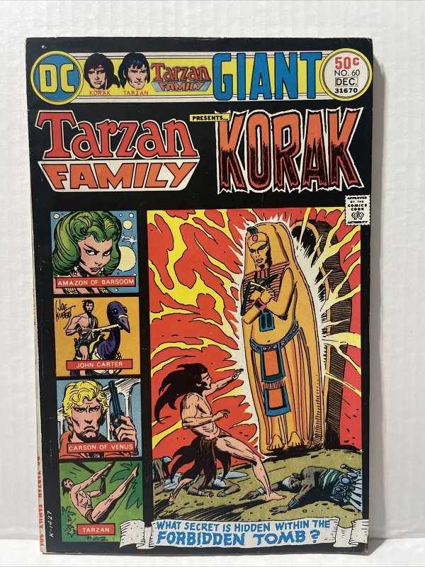 Tarzan Family #60 1975 DC | Comic Books - Bronze Age, DC Comics, Tarzan ...