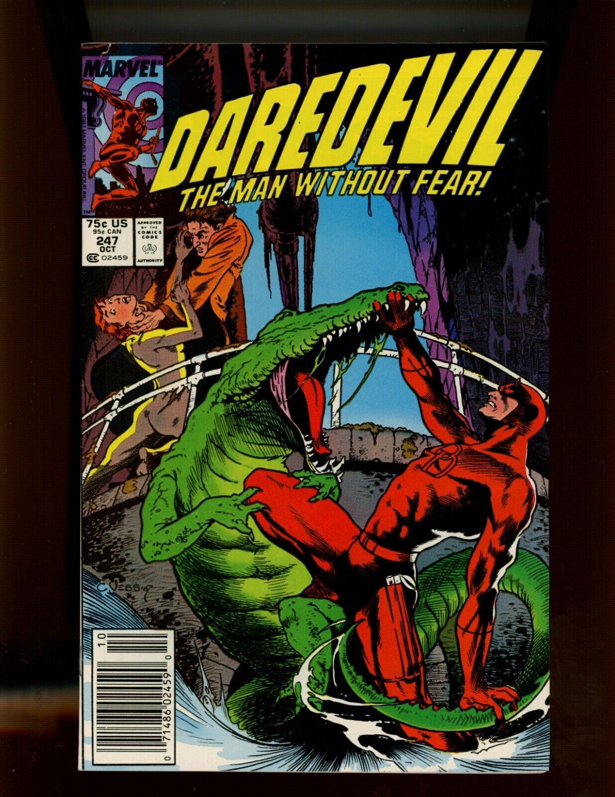 (1987) Daredevil #247 - "THE BACKWARDS MAN" (7.0) | Comic Books ...