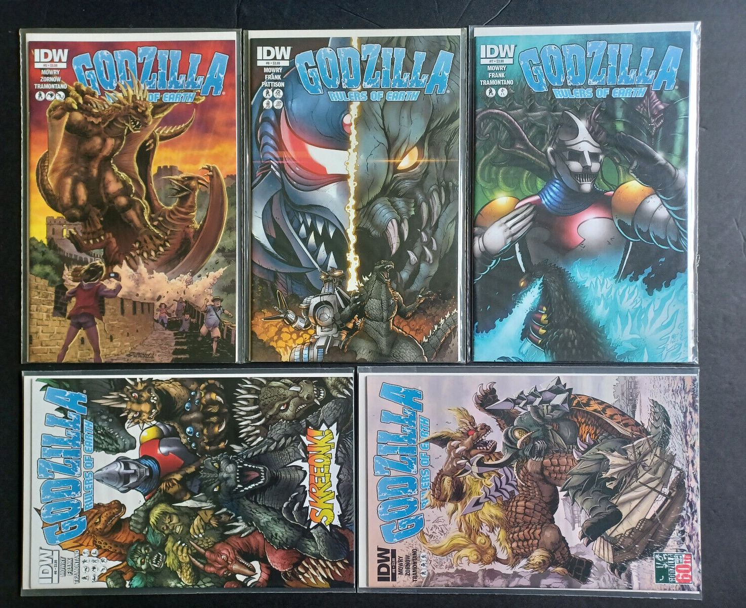 Godzilla: Rulers of Earth 1-14 + #1 Sub Variant Set - Mechagodzilla ...