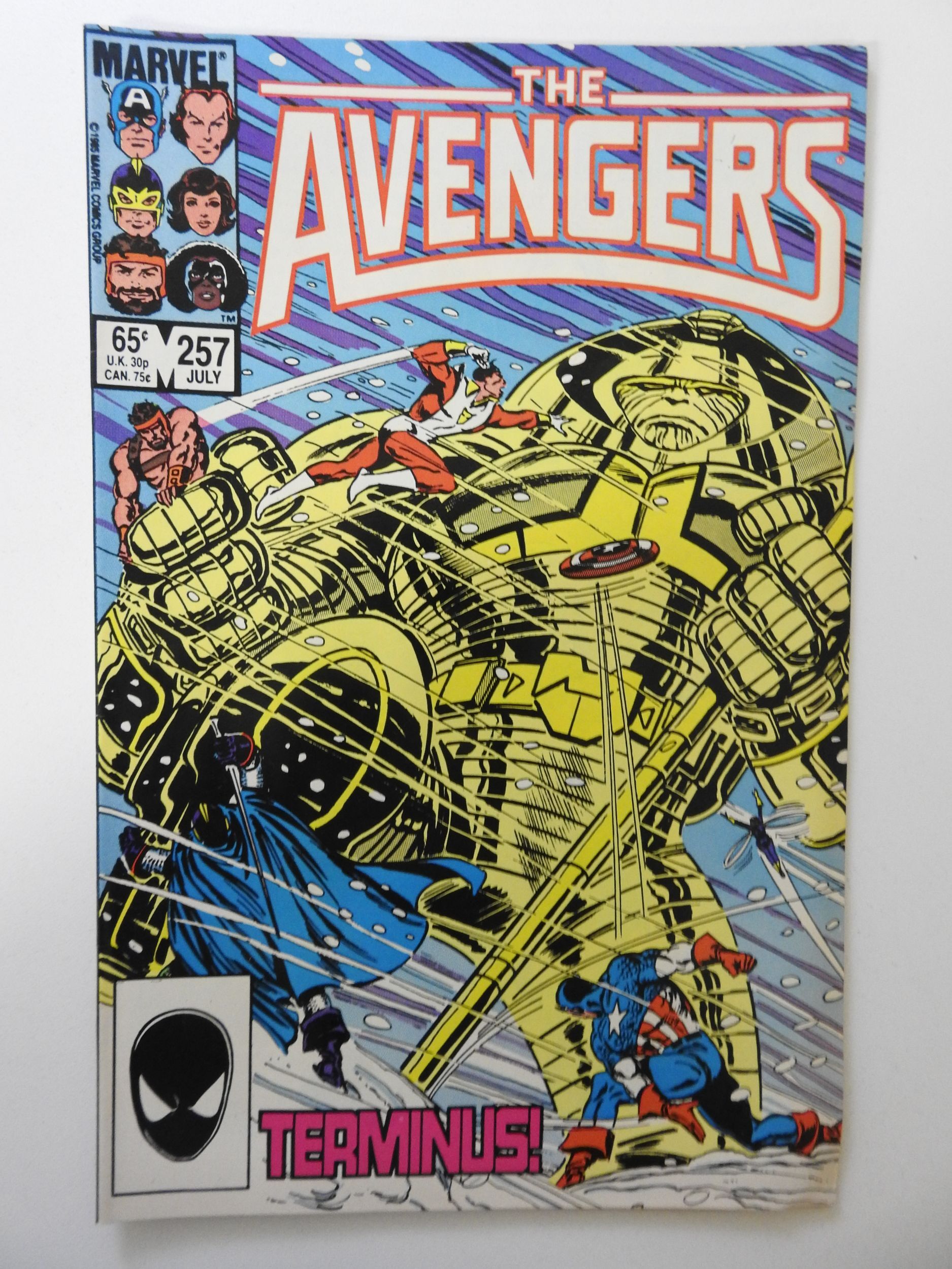 The Avengers #257 (1985) FN Condition! First appearance of Nebula ...