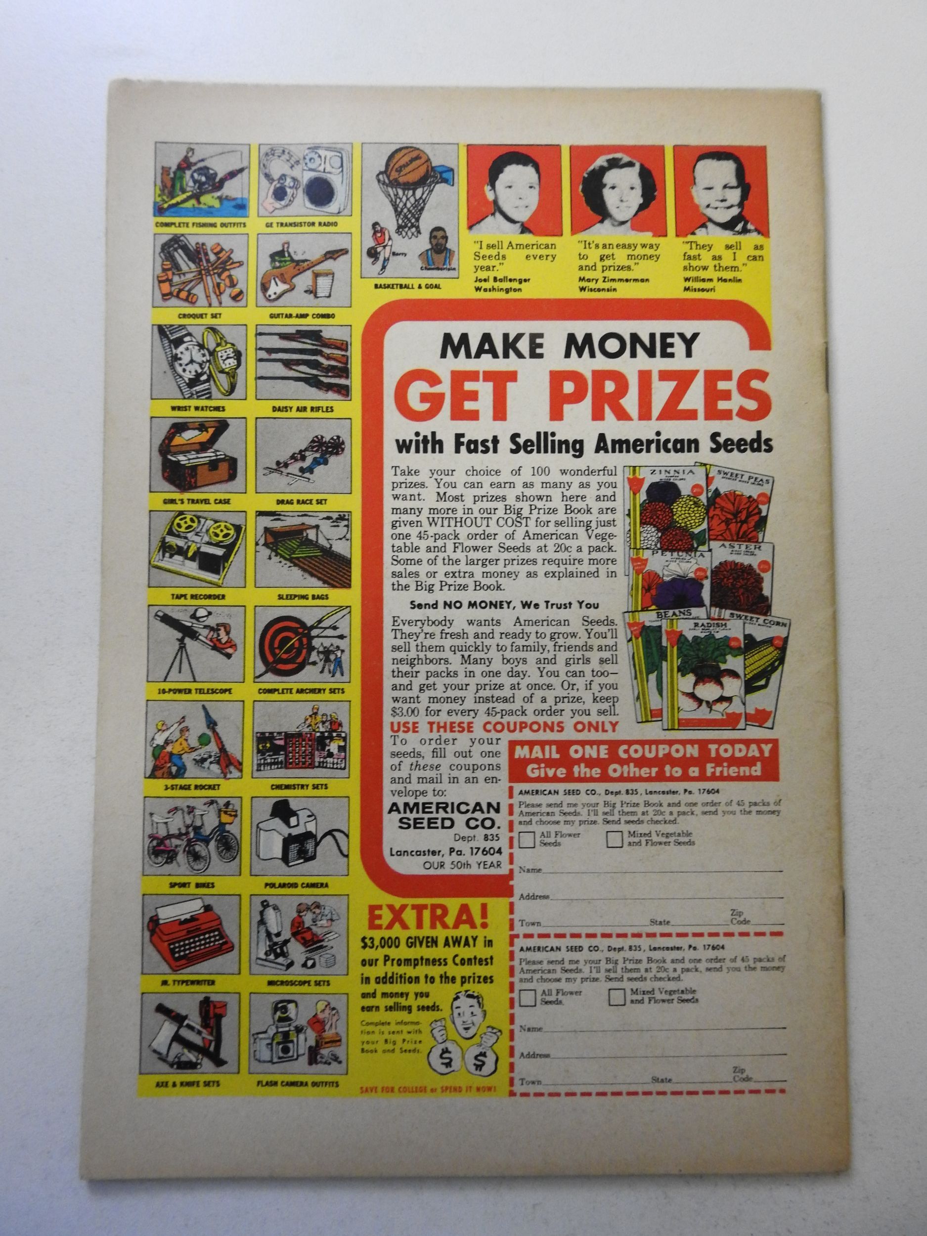 The Spectre #3 (1968) GD/VG Condition 5 centerfold wraps detached ...