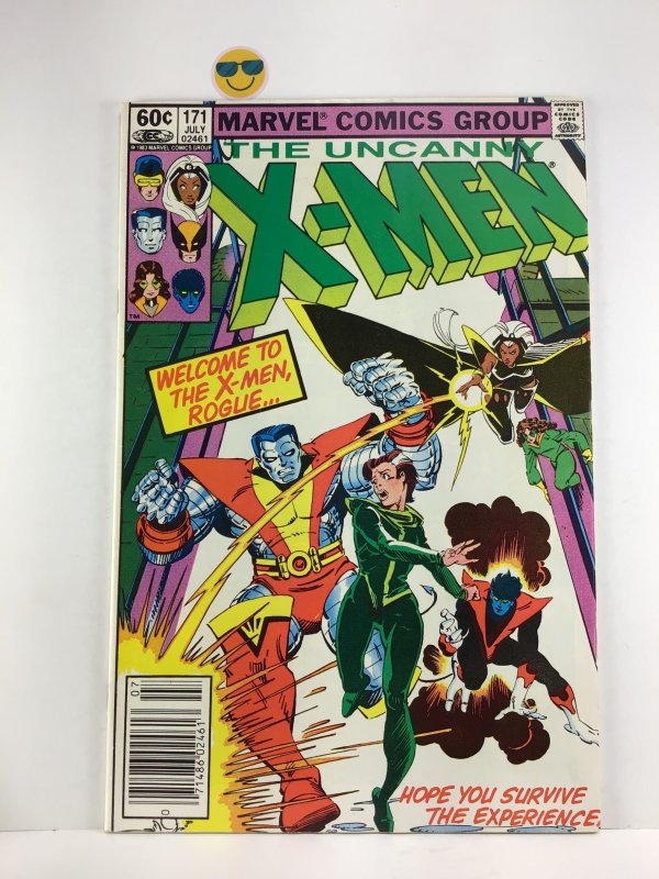 The Uncanny X-Men #171 (1983)NM Key Rogue joins ,Debut Illyana soul ...