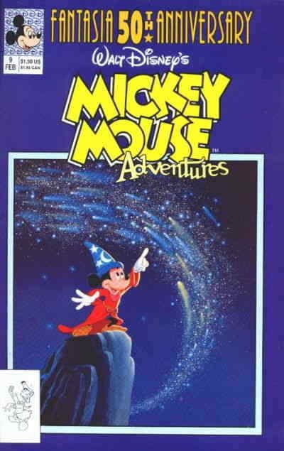 Mickey Mouse Adventures #9 FN; Disney | Fantasia 50th Anniversary - we ...