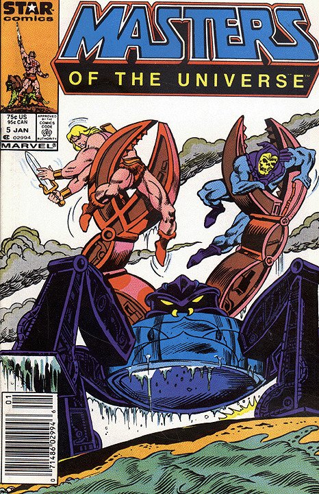 MASTERS OF THE UNIVERSE (1986 Series) (MARVEL) #5 NEWSSTAND Fair Comics ...