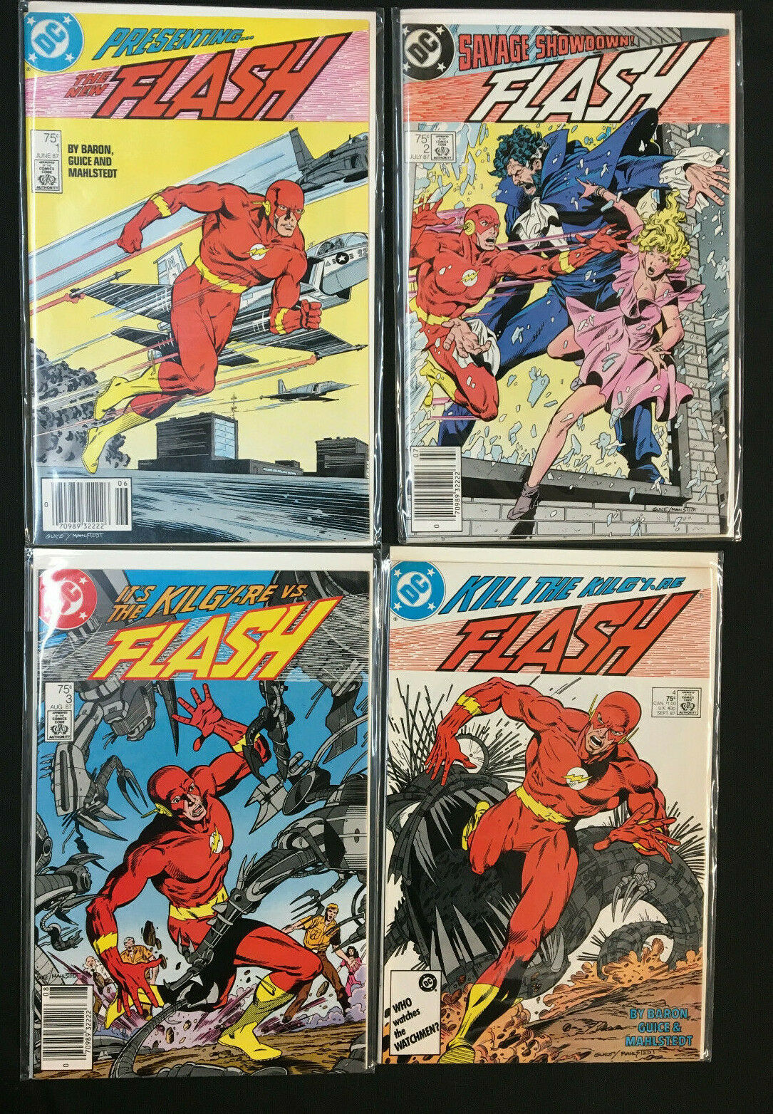 The Flash 35 Issue RUN #1-34, Plus #0 (1987 Series) Vf-Nm | Comic Books ...