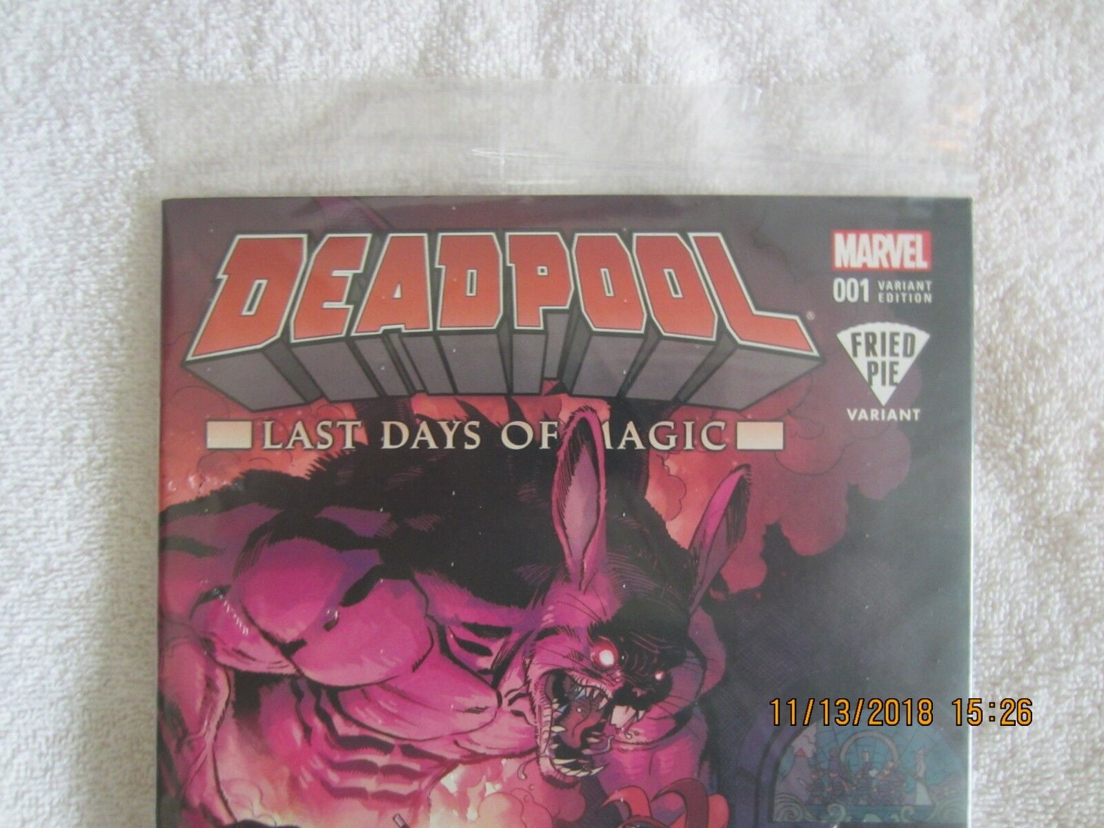 Deadpool Last Days of Magic 1 Rare Reilly Brown Fried PIE Color Variant ...