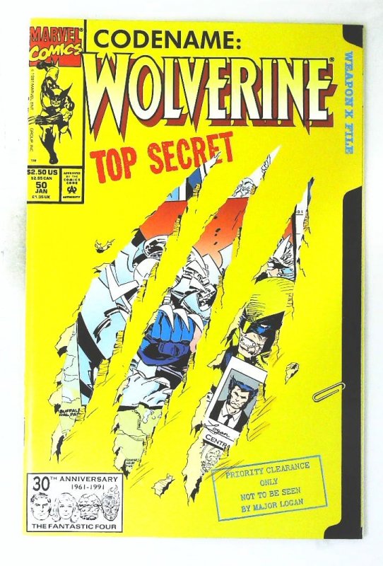 Wolverine (1988 series) #50, NM + (Actual scan) | Comic Books - Modern ...