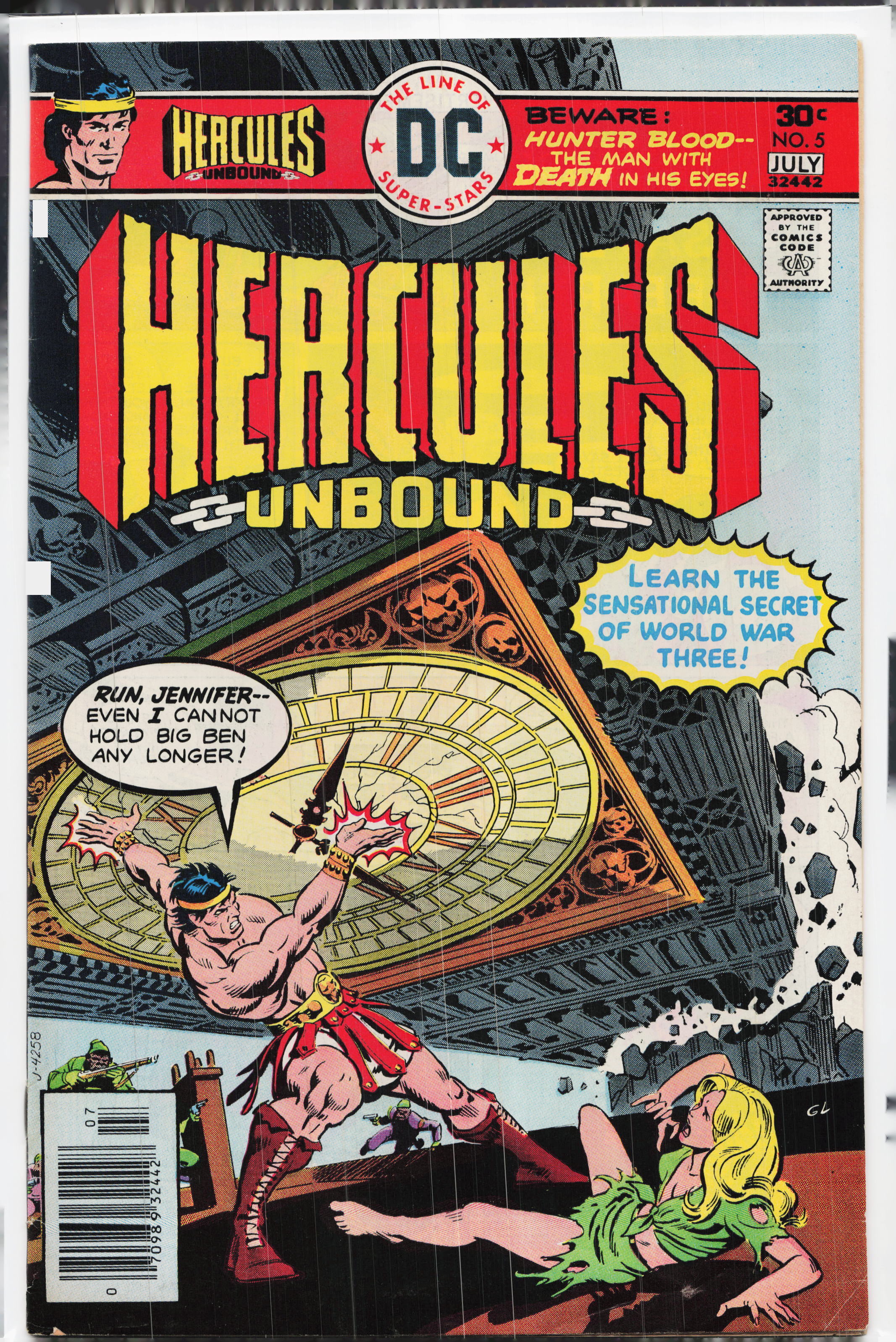 Hercules Unbound #5 (1976) Hercules Unbound | Comic Books - Bronze Age ...