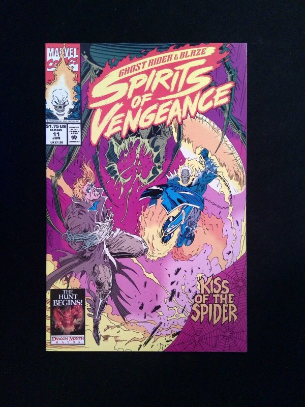 Ghost Rider Blaze Spirits of Vengeance #11 Marvel Comics 1993 NM ...