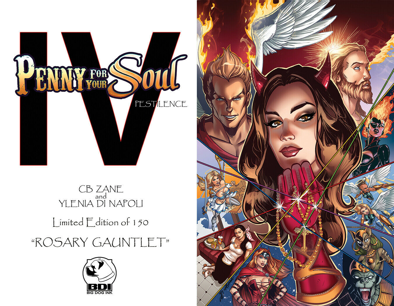 Penny For Your Soul Pestilence #4 CB Zane Infinity Gauntlet Homage BDI ...