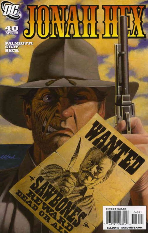 Jonah Hex (2nd Series) #40 FN ; DC | Wanted Poster Cover | Comic Books ...