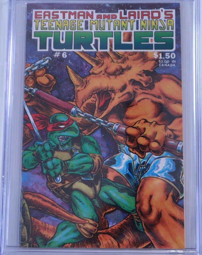 Teenage Mutant Ninja Turtles #6 CGC 9.0 1986 Mirage Eastman Laird ...