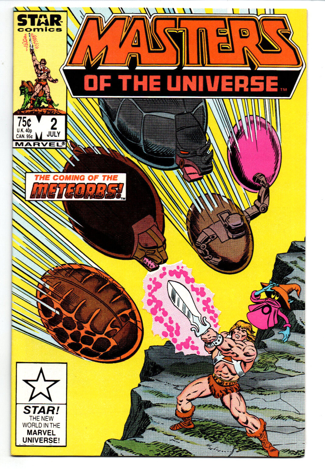 Masters of Universe #2 - He-Man - MOTU - Star - 1986 - NM ...