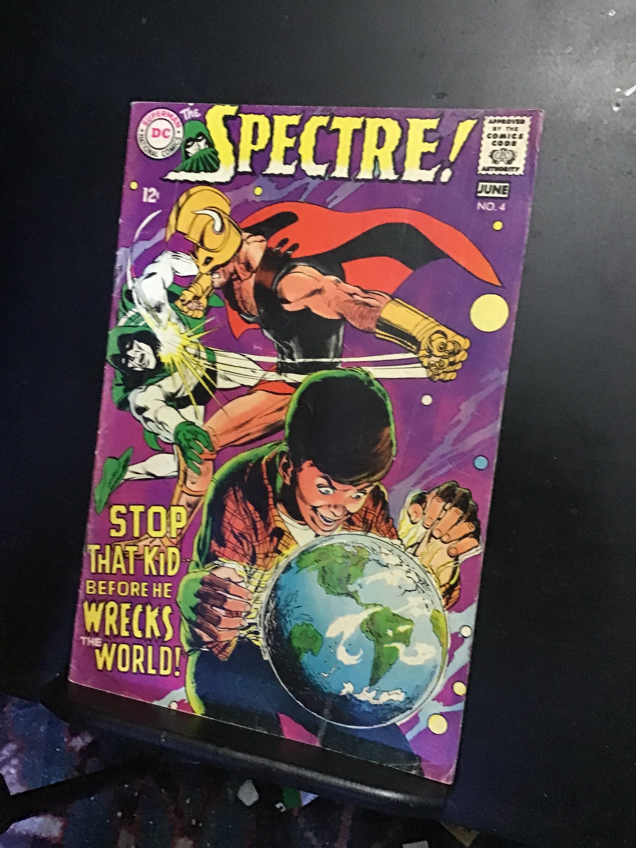 The Spectre #4 (1968) Neal Adams art! Mid-grade key! VG/FN Wow! | Comic ...