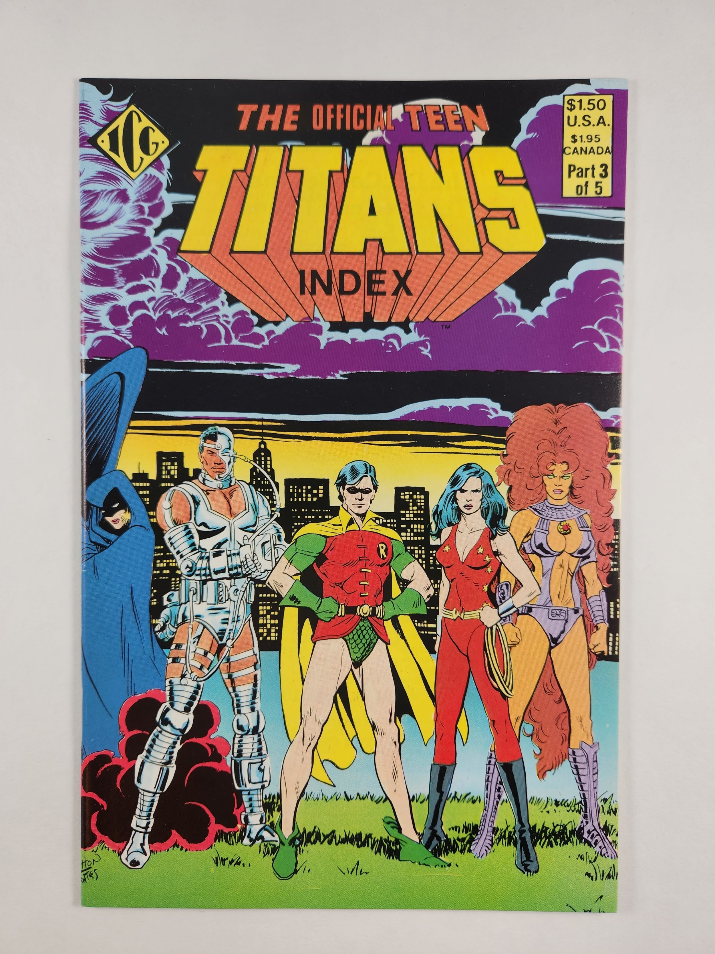Official Teen Titans Index (1985) #3 | Comic Books - Copper Age, Teen ...