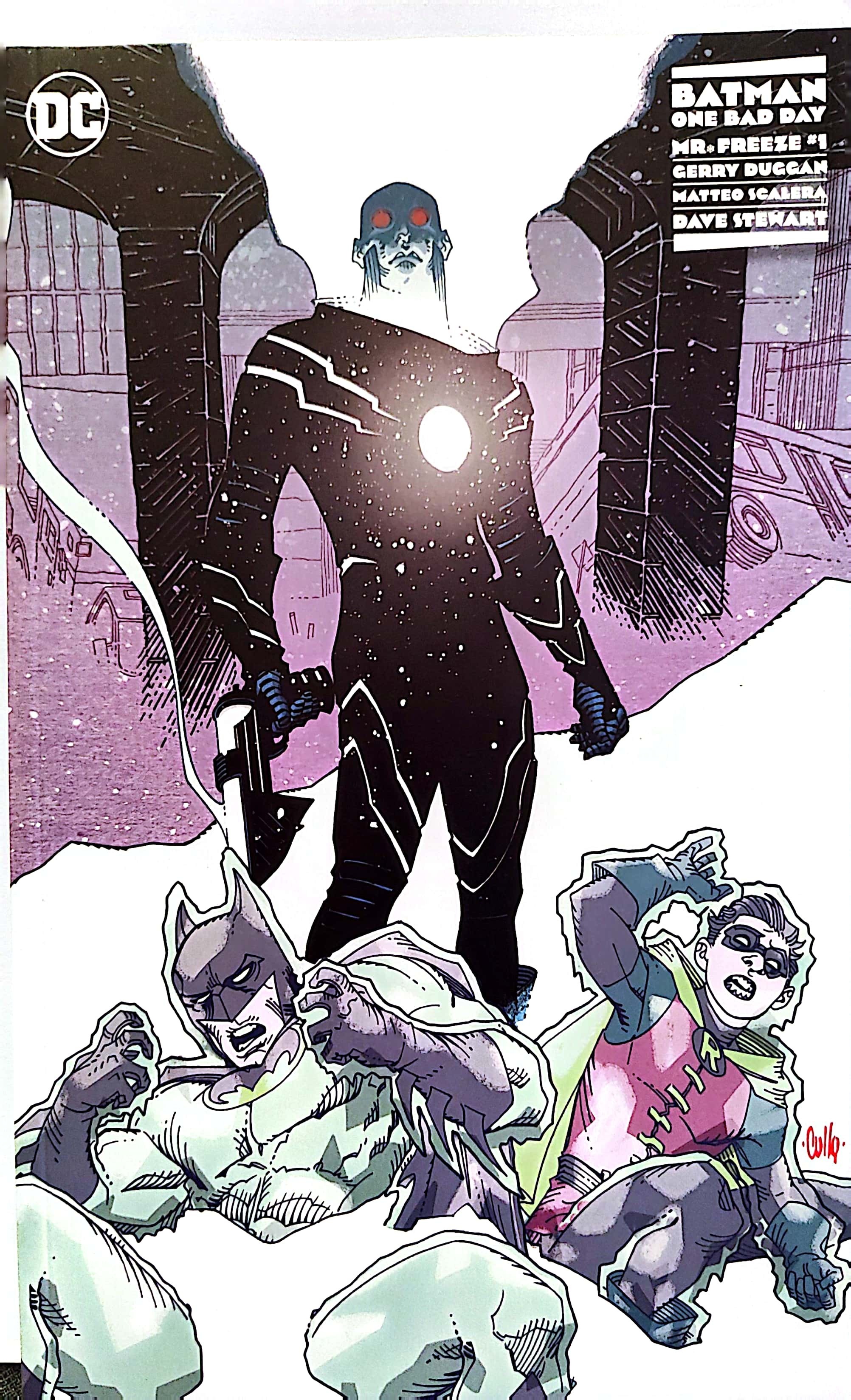 Mr Freeze Comic Book