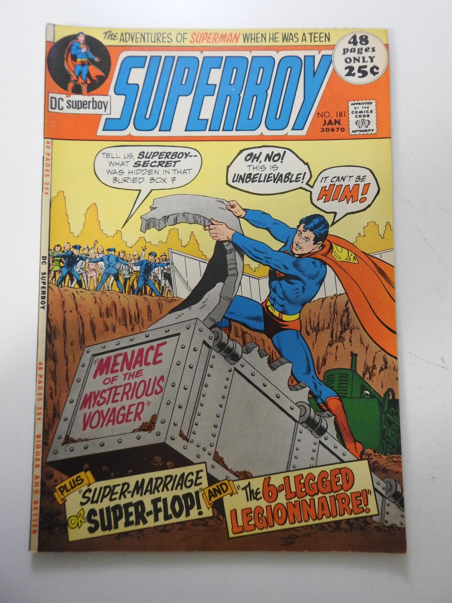 Superboy #181 (1972) | Comic Books - Bronze Age, DC Comics / HipComic