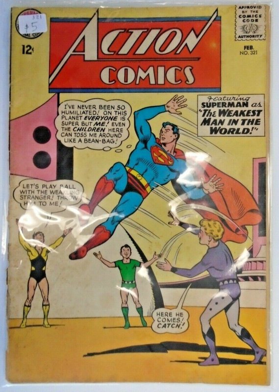 *Action Comics #321-322, 324, 326, 330-332, 338 (9 books) with FREE ...