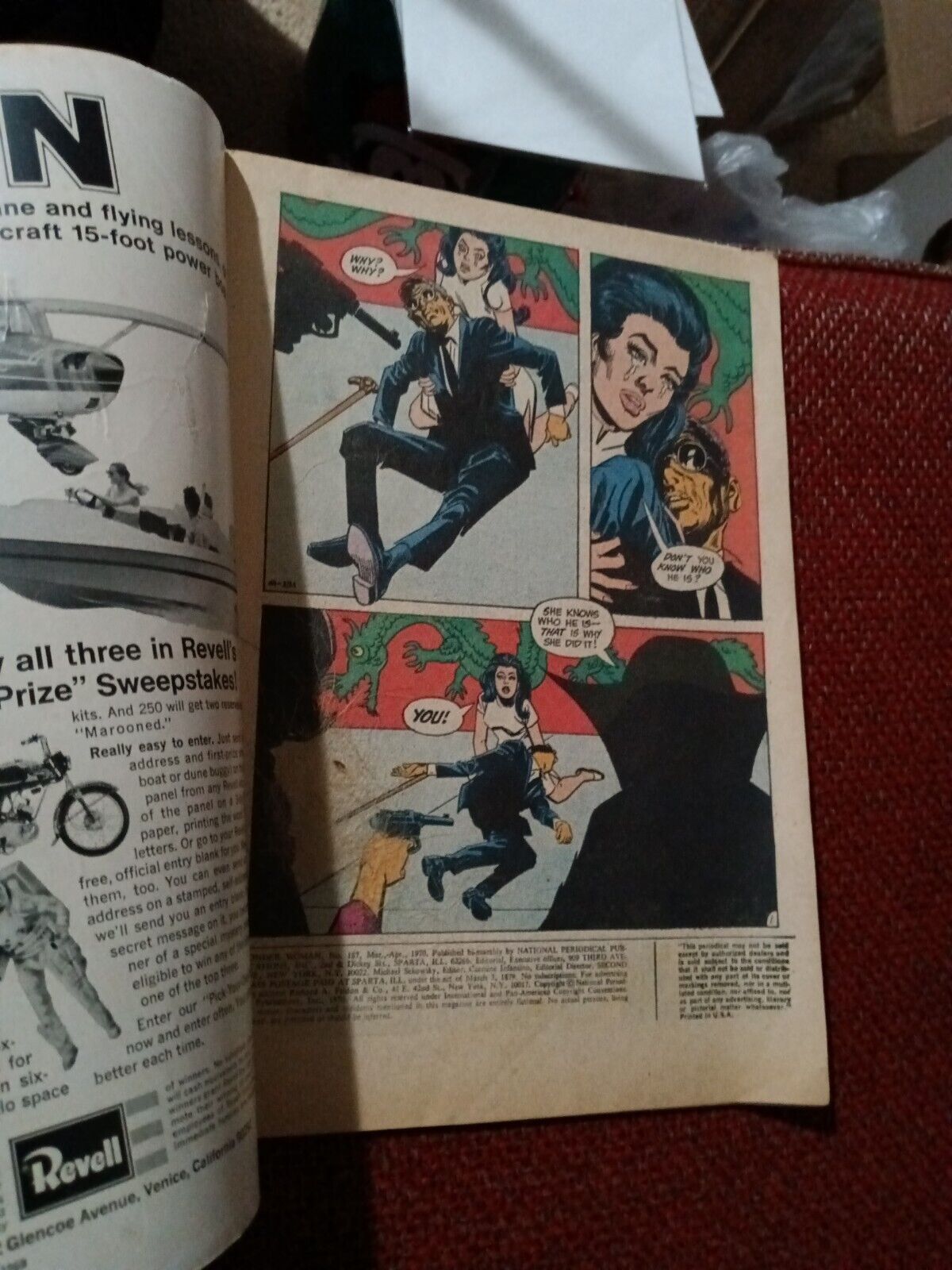 WONDER WOMAN #187 DC Comics 1970 Lu Shan 1ST Appearance bronze age key ...