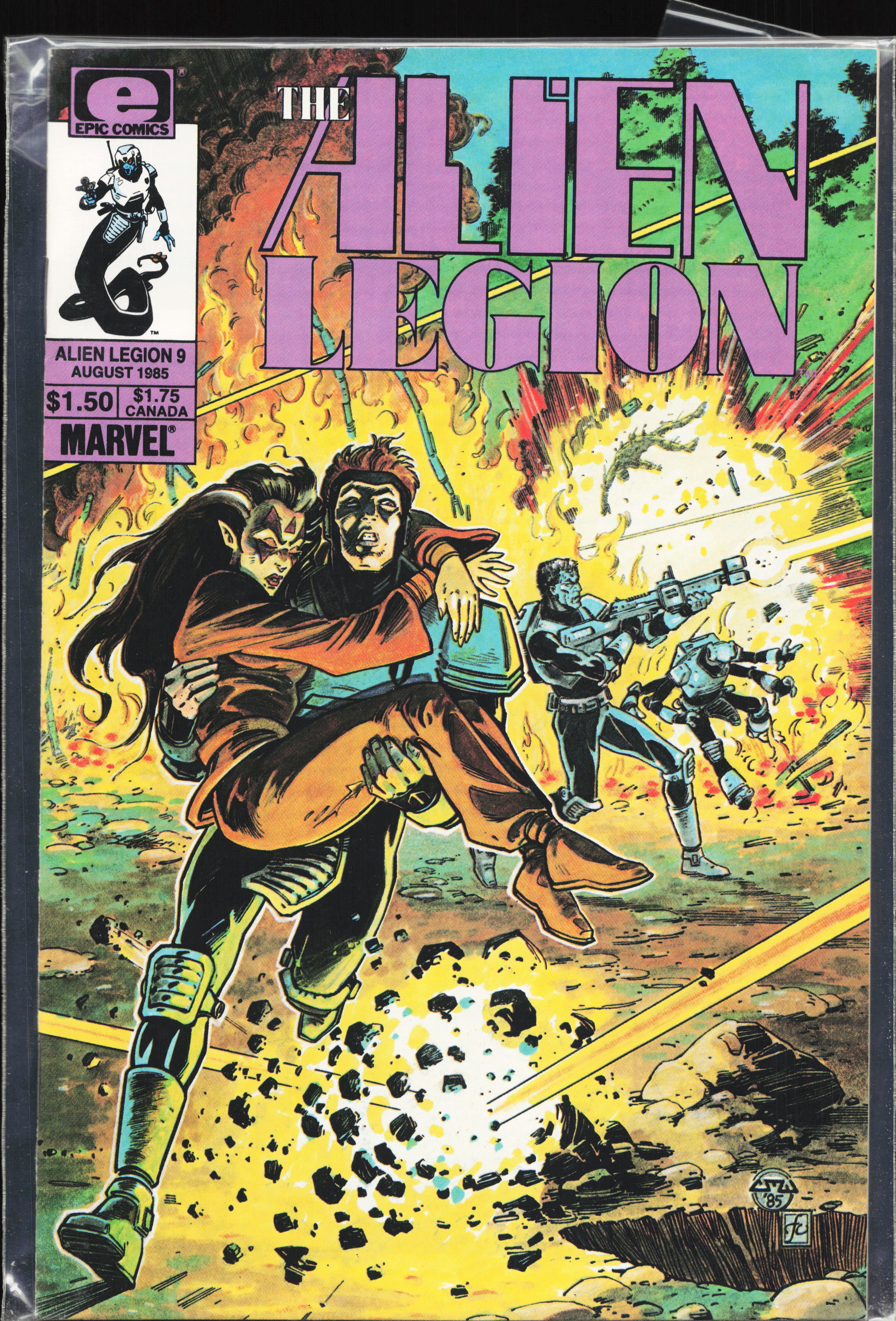 Alien Legion #9 (1985) Alien Legion | Comic Books - Copper Age, Epic ...